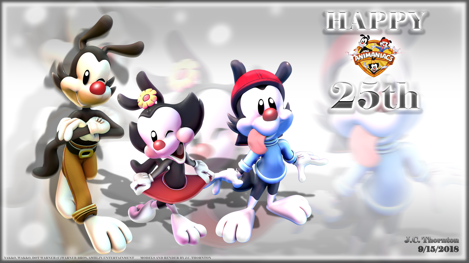 Happy 25th Animaniacs!!! by JCThornton on DeviantArt
