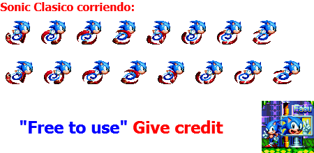 Sonic 2 Beta running Sprite (Mania Style) by facundogomez on DeviantArt