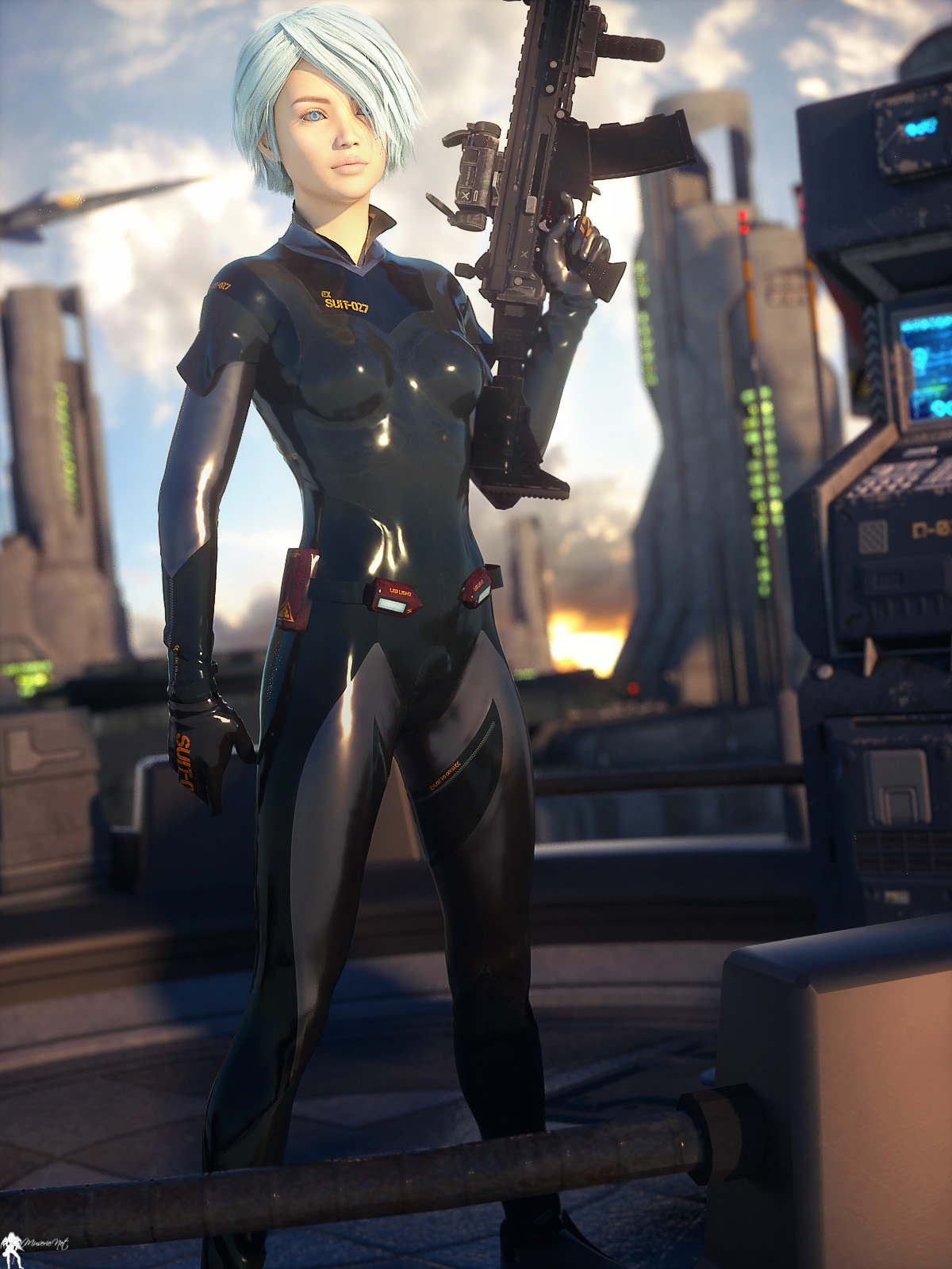 SF Girl 30 by LaMuserie on DeviantArt