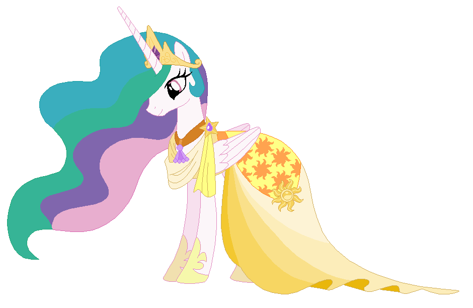 MLP Gala Celestia Base by SelenaEde on DeviantArt