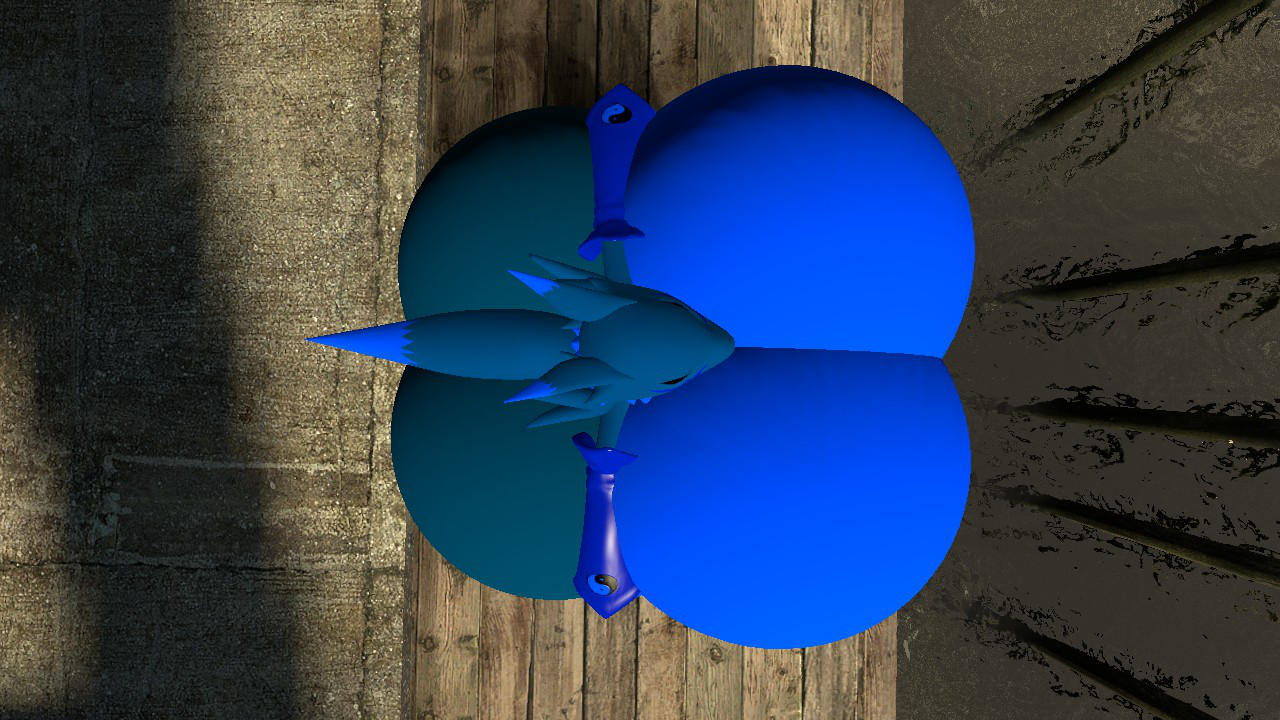 Blue renamon hourglass inflation angle 5 by legoben2 on DeviantArt