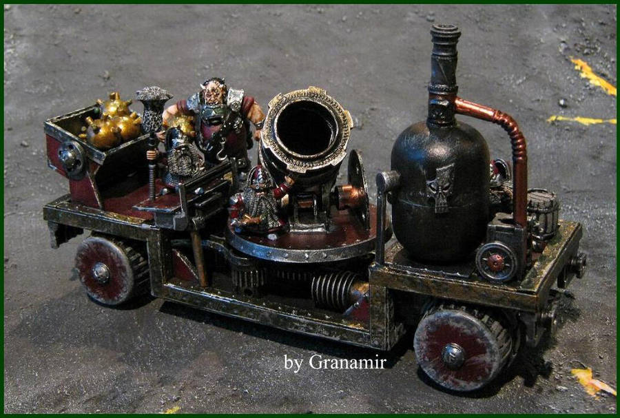 Dreadquake mortar by Granamir by Granamir on DeviantArt