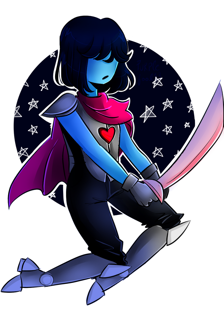 Kris, Deltarune by purplefool13 on DeviantArt