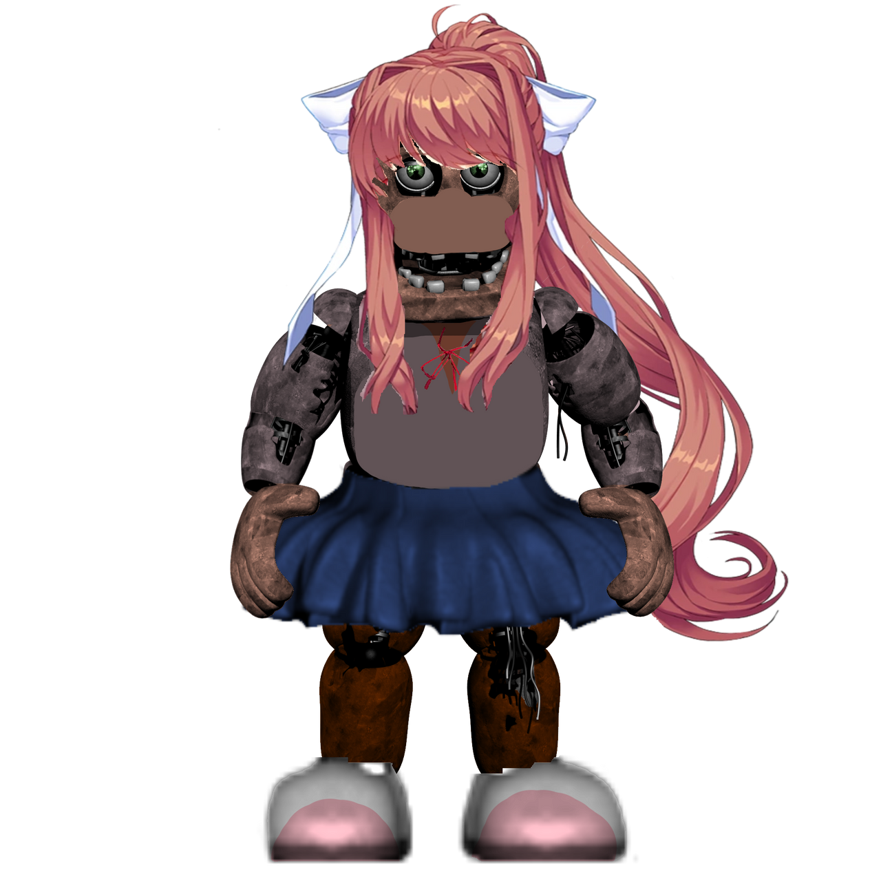 Scrap Monika by SuperFredbear734 on DeviantArt