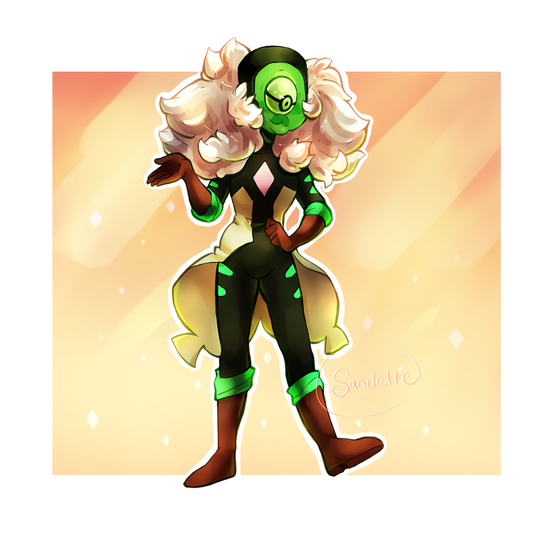Steven Universe: Nephrite by Sandette on DeviantArt Steven Universe: Nephrite by Sandette on DeviantArt