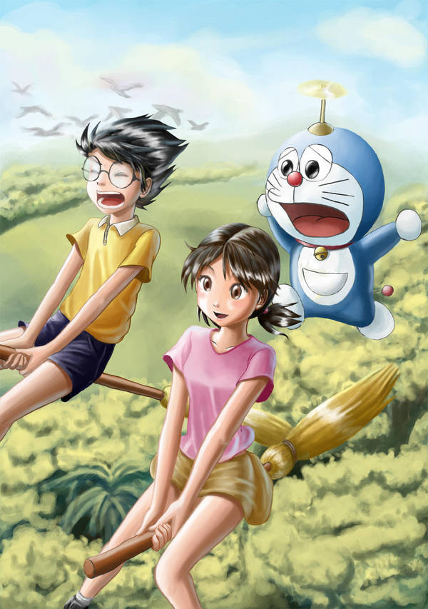 doraemon fan art by Dsabotender on DeviantArt