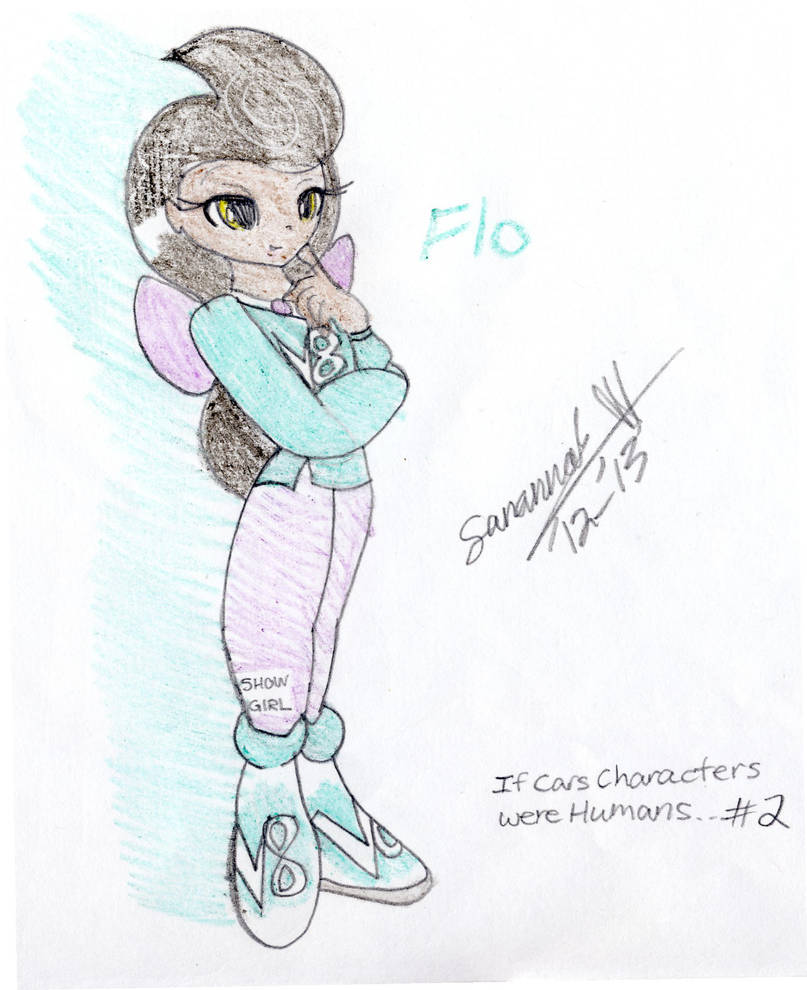 Flo's Human Form by GlowPOP20 on DeviantArt
