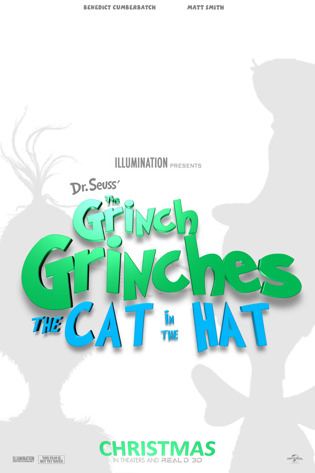 The Grinch Grinches The Cat in the Hat fan poster by MechaAshura20 on ...