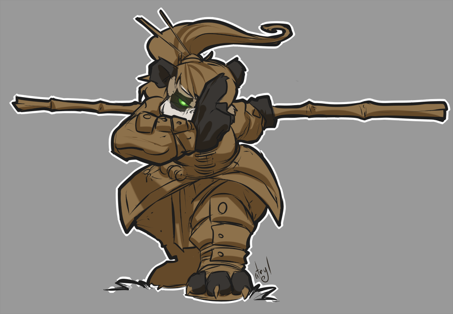 Pandaren by atryl on DeviantArt