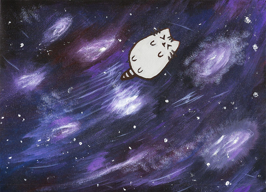 Space Pusheen by Neon-Nazo on DeviantArt
