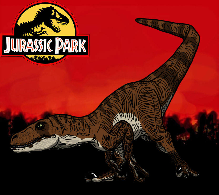 Big One the female velociraptor by kingrexy on DeviantArt