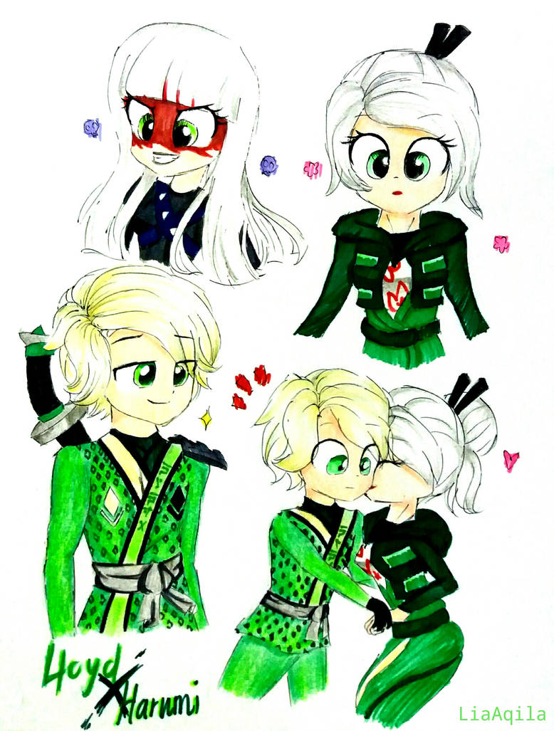 Ninjago Lloyd X Harumi By Liaaqila On Deviantart
