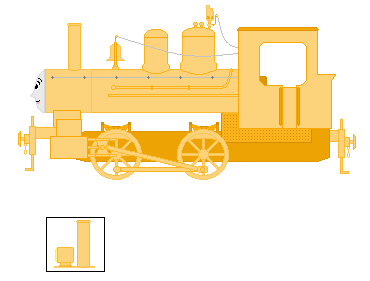 The Golden Steam Engine (Sprite) by pauloddd2005 on DeviantArt