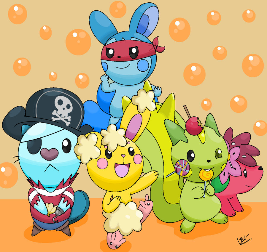 HTF + Pokemon by makimi on DeviantArt