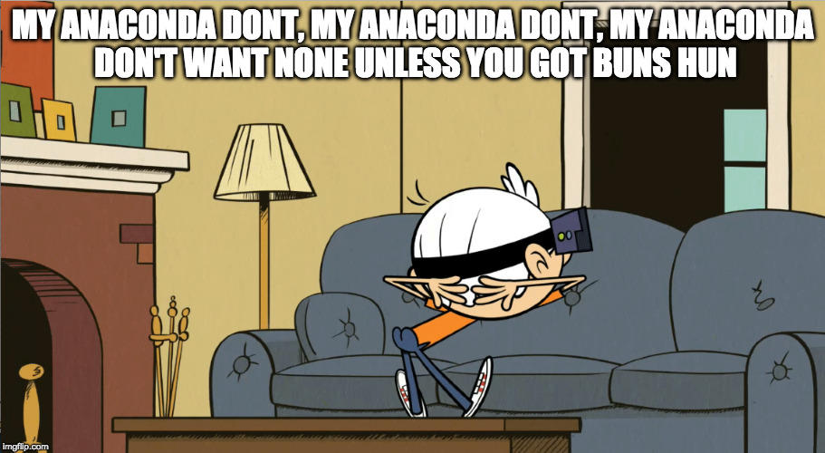 Lincoln Loud Anaconda Meme by DEEcat98 on DeviantArt