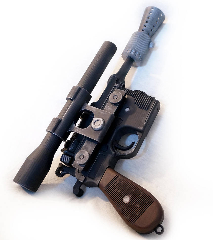 STAR WARS DL-44 Heavy Blaster Pistol - 3D Printed by Rariedash on ...