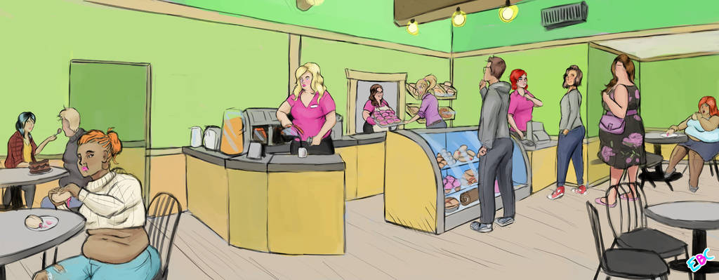 Setting Sequence: The Bakery 3/6 by ExtraBaggageClaim on DeviantArt