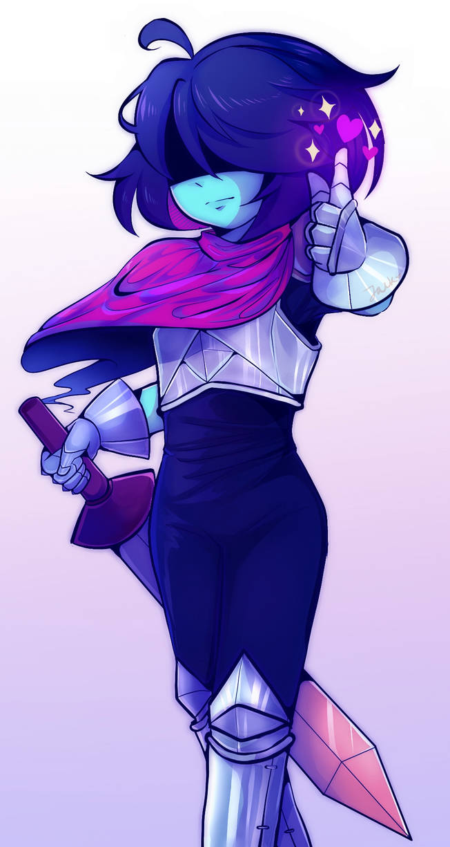 Deltarune _ Kris by JACKAPPLE680 on DeviantArt