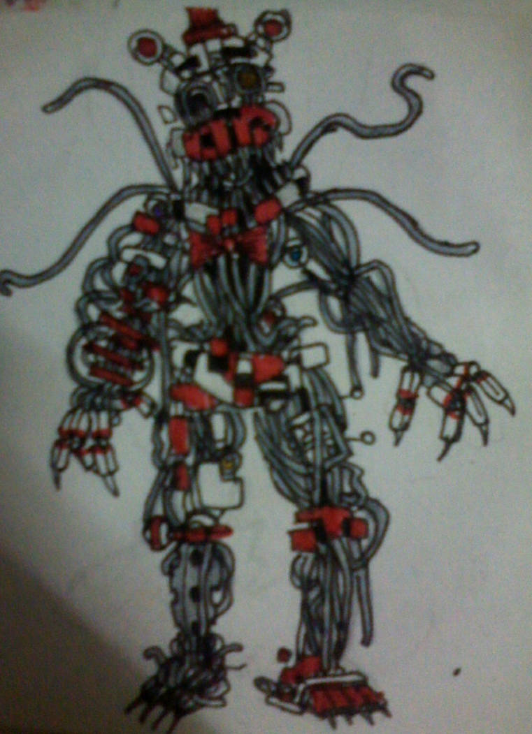 Molten Freddy (Legs version) v2 by FreddleFrooby on DeviantArt