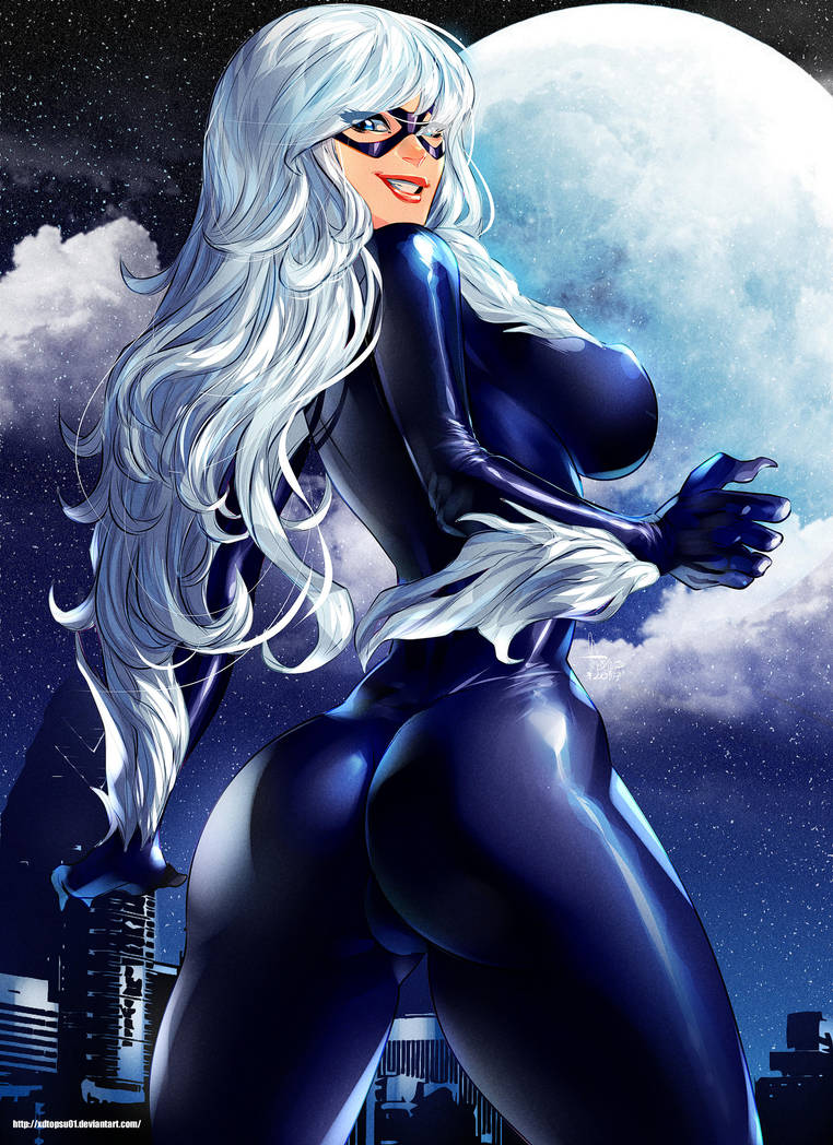 Black Cat Marvel Fanart By Xdtopsu01 On Deviantart