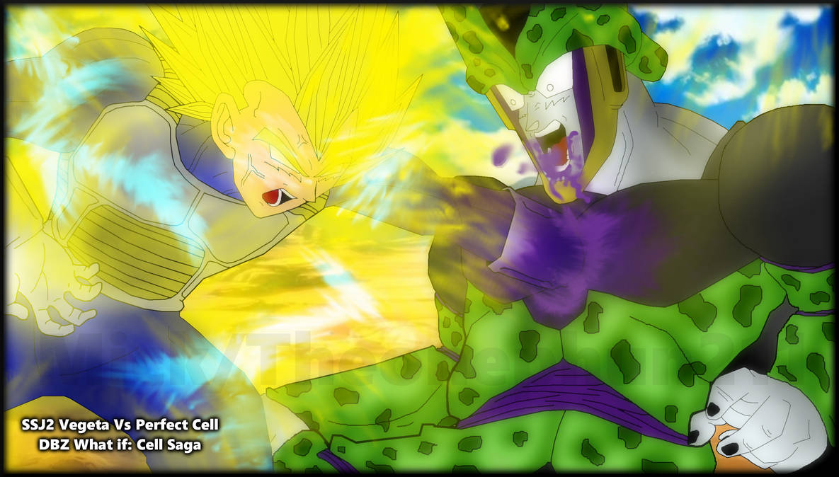 SSJ2 Vegeta VS Perfect Cell: Alt Ending (Old) by TheOnePhun211 on ...