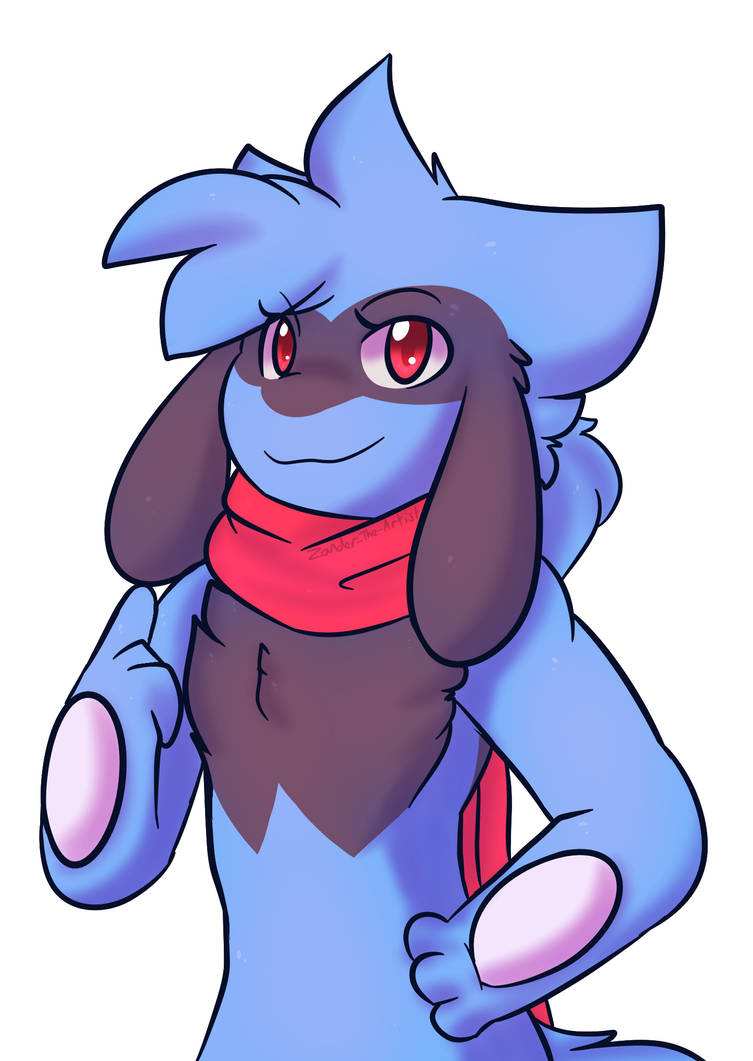 Quick Shell The Riolu Drawing by Zander-The-Artist on DeviantArt