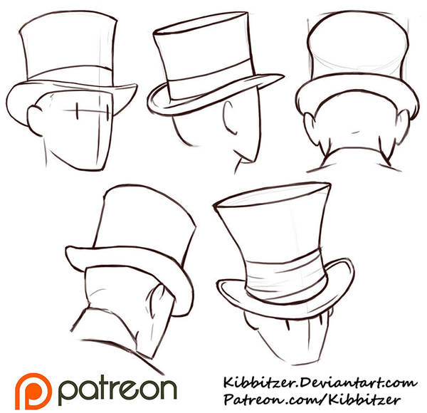 Top Hats Reference Sheet By Kibbitzer On DeviantArt Top Hats Reference Sheet By Kibbitzer On DeviantArt