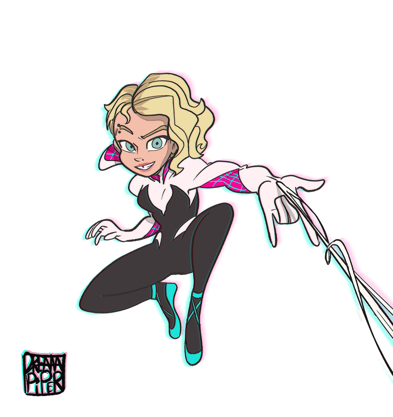 Spider Verse: Gwen Stacy by Dream-Piper on DeviantArt
