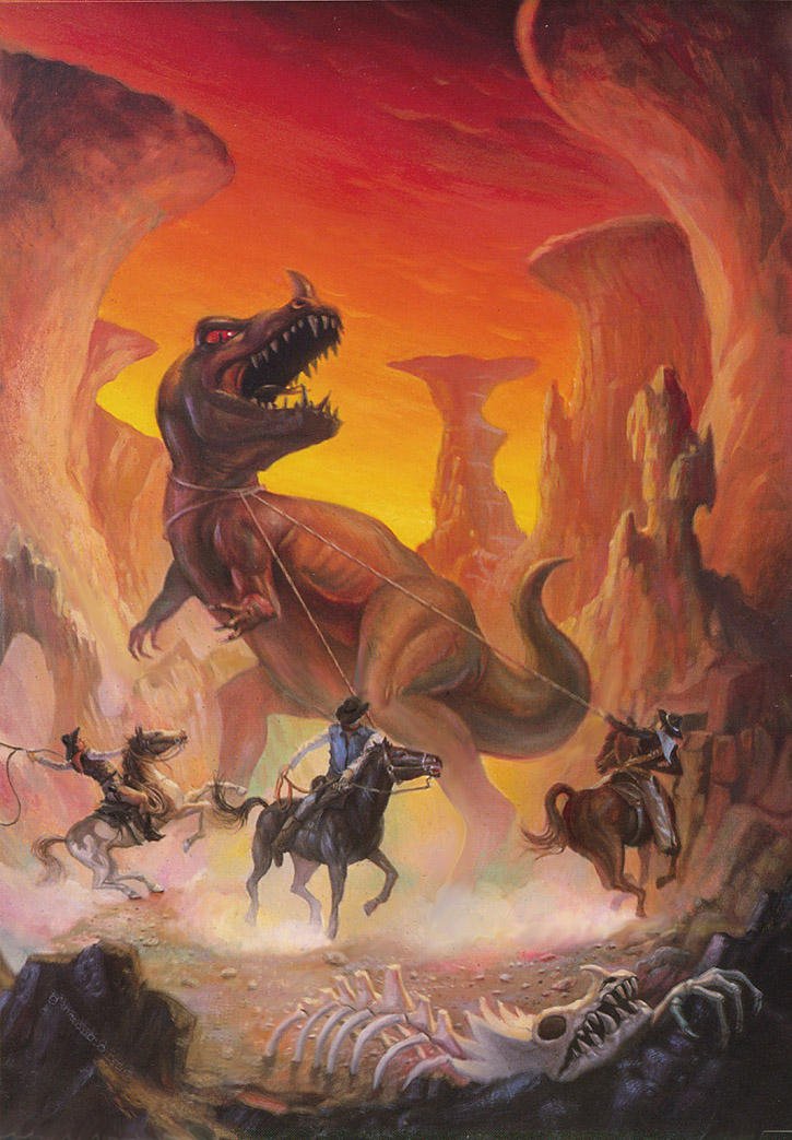 Valley of Gwangi by AlanGutierrezArt on DeviantArt