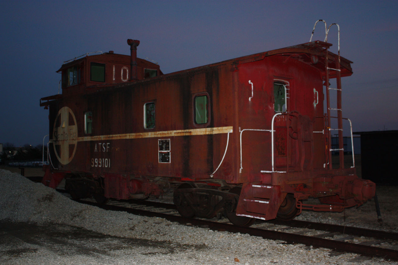 Old Santa Fe Railroad Caboose, 2/3/2019 by trainz99 on DeviantArt