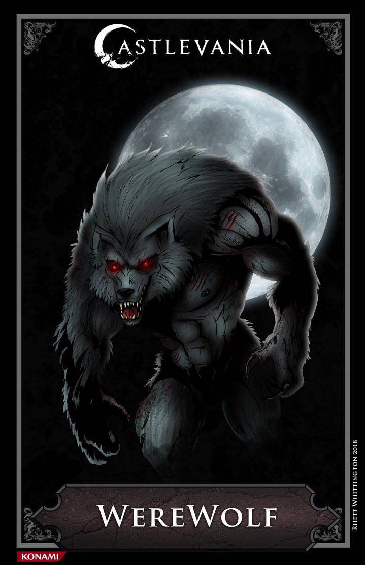 Castlevania Werewolf Enemy Character Page by whittingtonrhett on DeviantArt