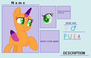 MLP OC Ref Sheet by Butterflymoon3 on DeviantArt