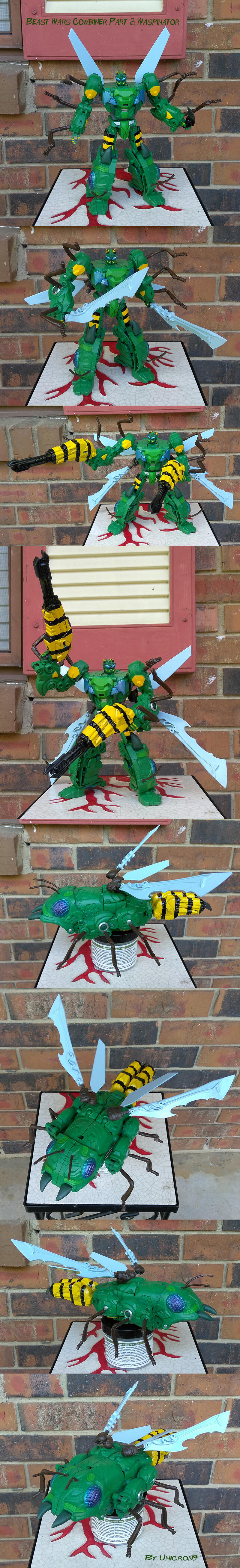 (Unicron9) Custom Waspinator Beast Wars Combiner : r/transformers