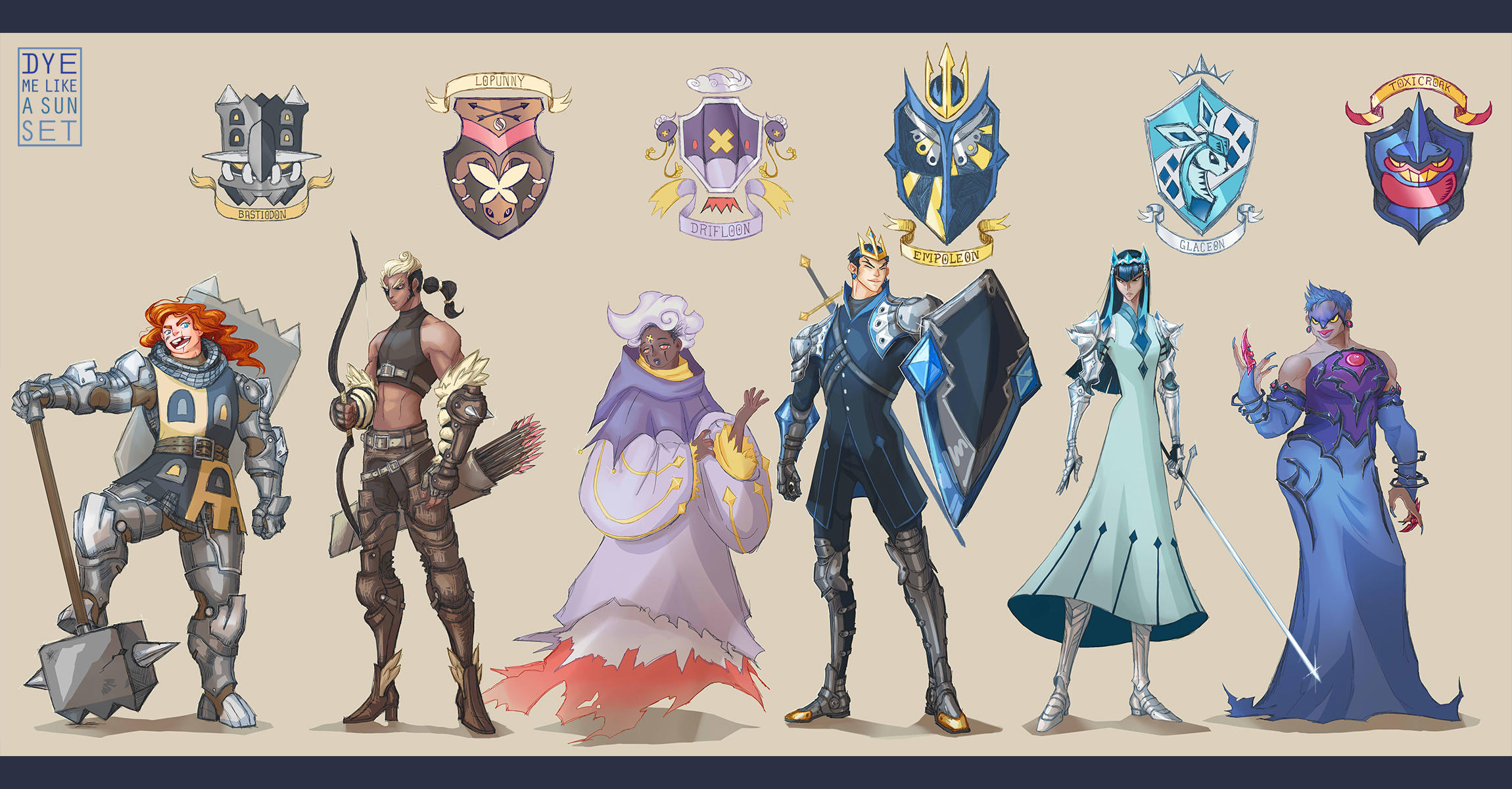 Gen 4 Gijinkas by Dyemelikeasunset on DeviantArt