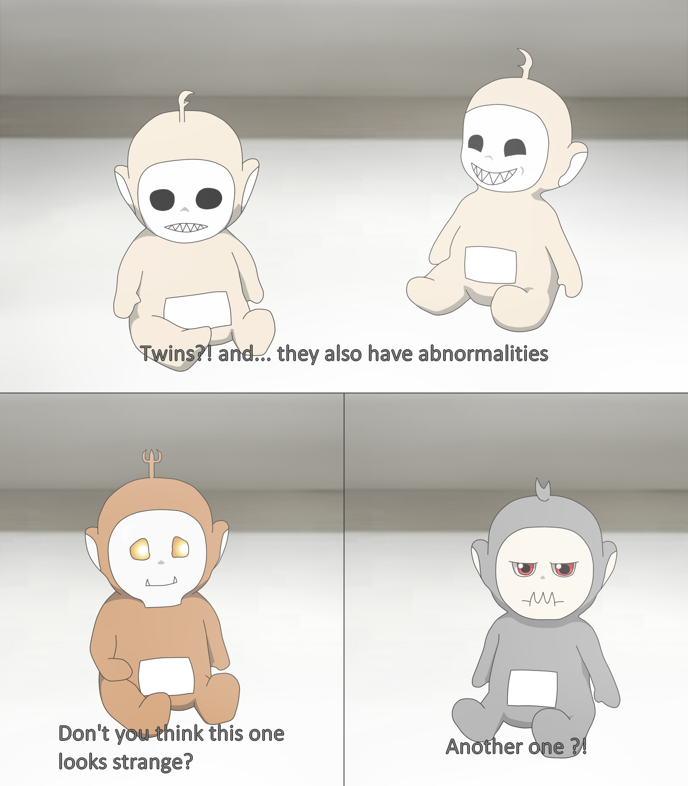 Young Twisted Teletubbies by Xamp6 on DeviantArt