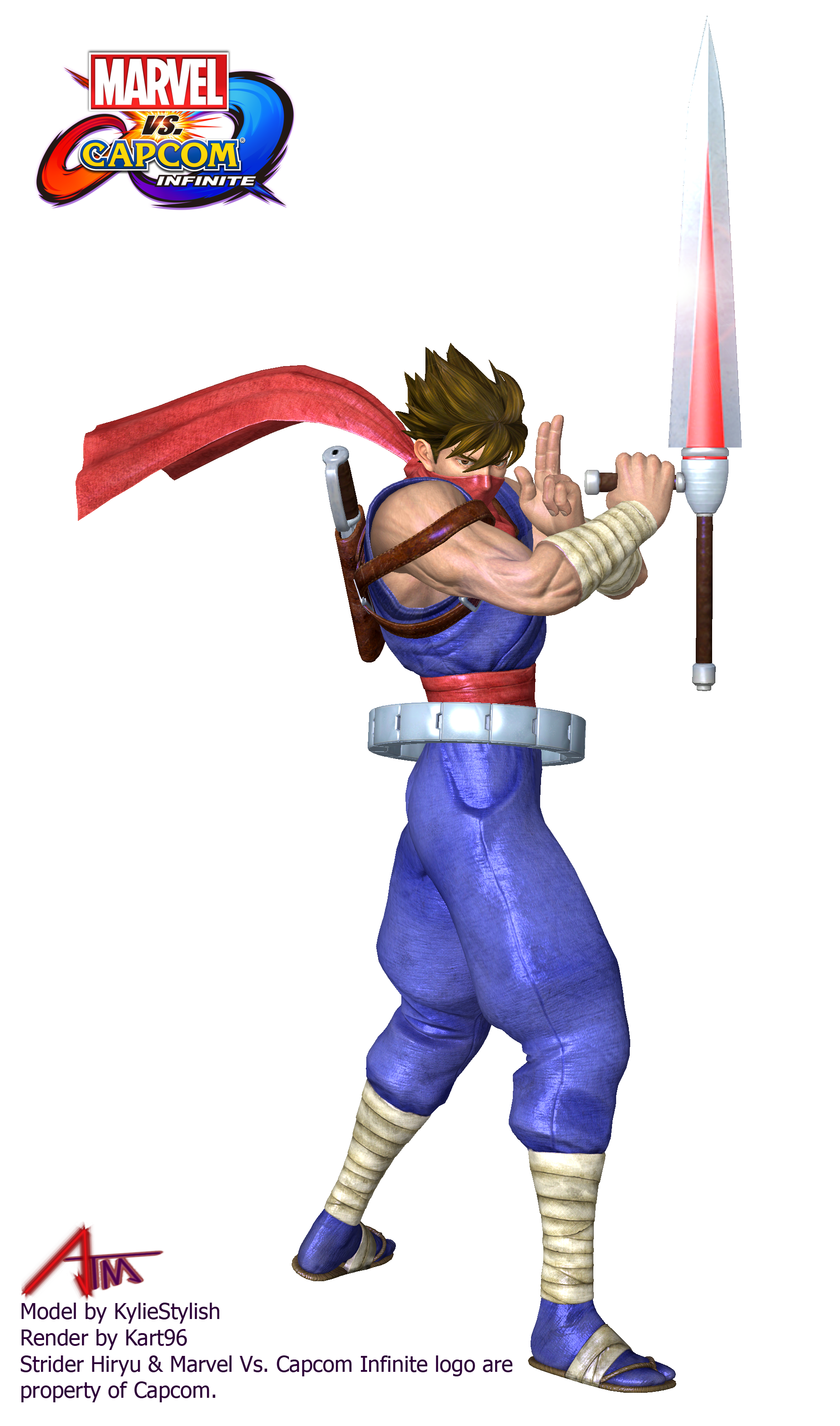 Strider Hiryu MVCI by kart96 on DeviantArt