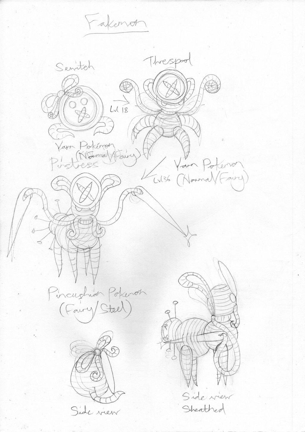 Eallanan Pokedex: #10 - #12 Yarn Pokemon by Toonatic1992 on DeviantArt