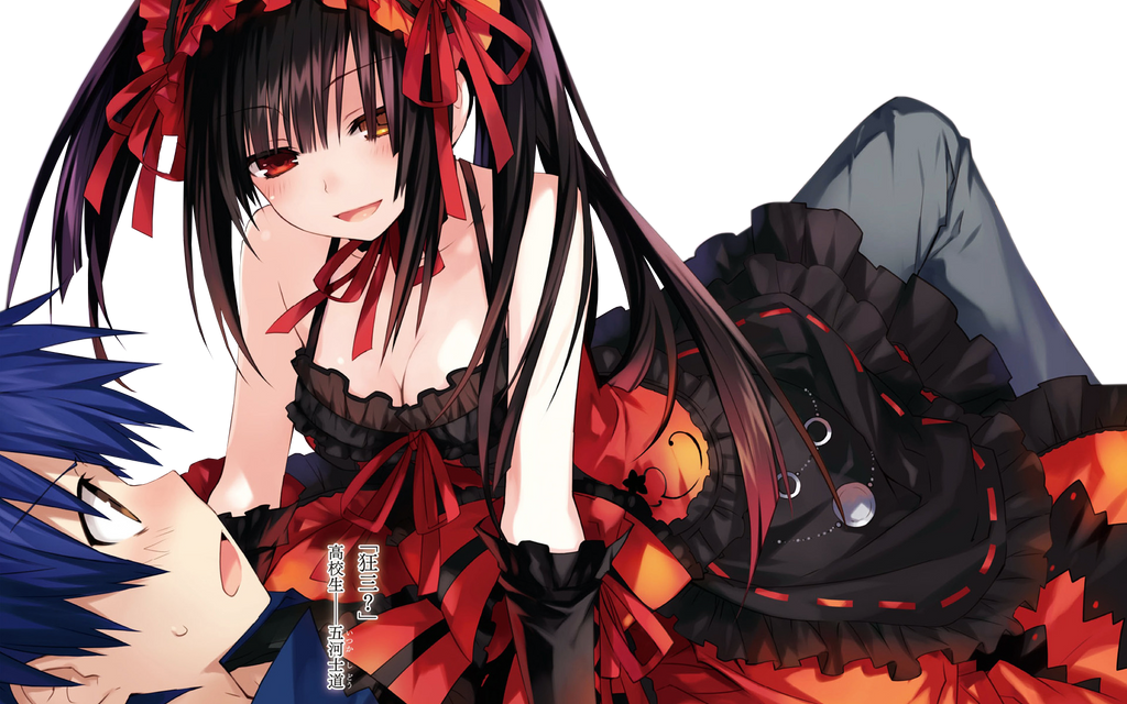 Shido Itsuka And Kurumi Tokisaki By Kotoreh On Deviantart