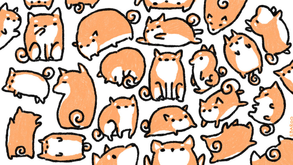 Shiba Inu love! by Ebaroo on DeviantArt