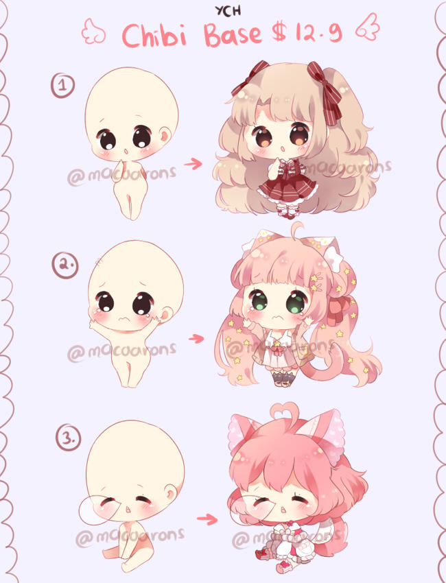 [Semi-chibi comm.] Hug! by macaarons on DeviantArt