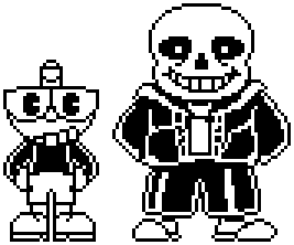 Undertale Custom Sprite - Cuphead by SeanTG246 on DeviantArt