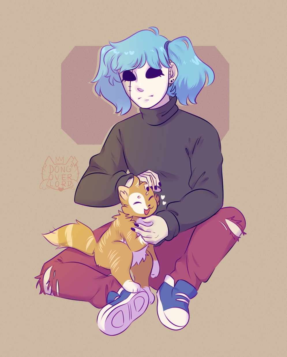 sal and gizmo [ sally face ] by dongoverlord on DeviantArt