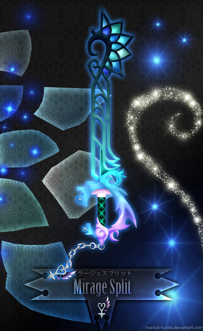 Keyblade Reality Shift Mirage Split by Marduk-Kurios on DeviantArt