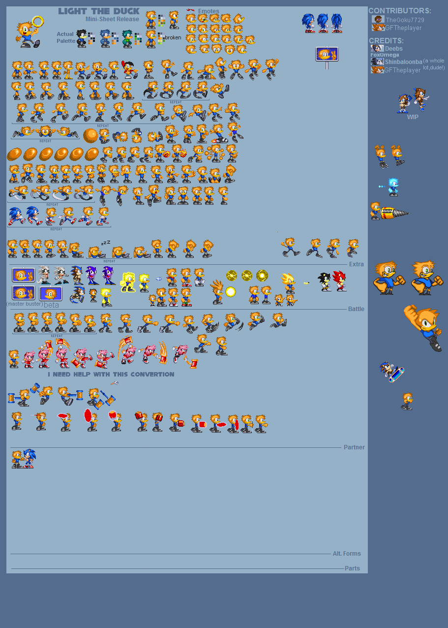 Modgen Light Sprite Sheet (The HUGE Update 2) by TheGoku7729 on DeviantArt