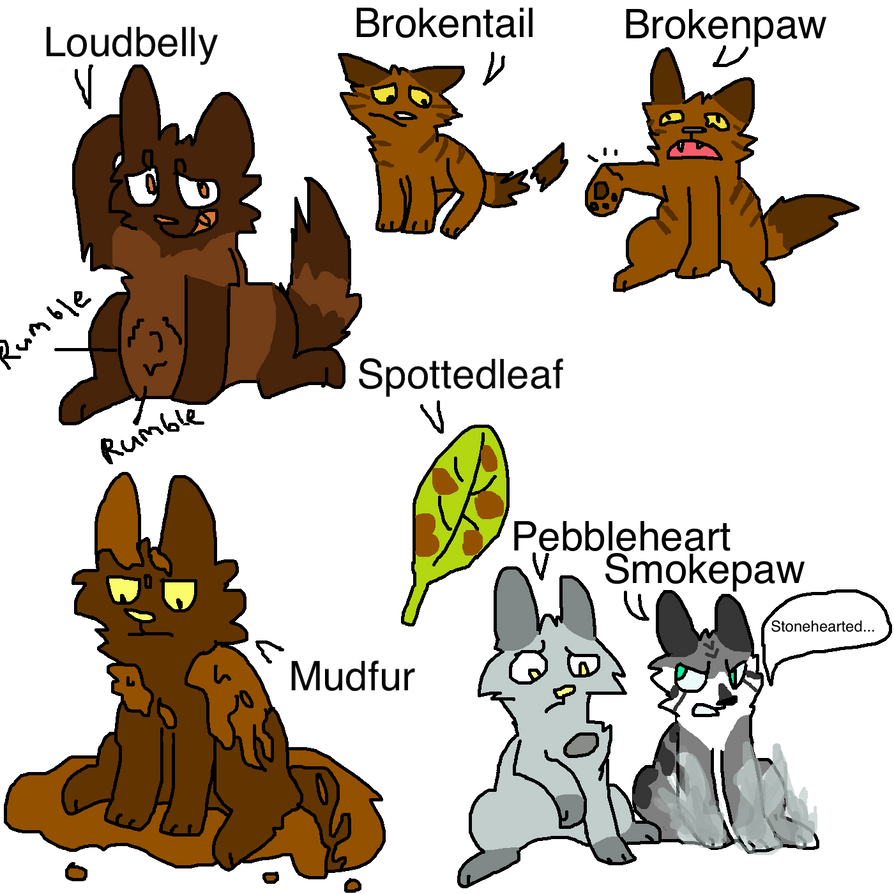 Warrior Cat Names Taken Literally 2 By DieselPaws On DeviantArt