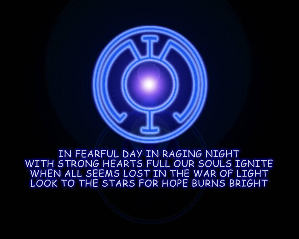Gl Desktop Blue Lantern Oath By Saikat4ever On Deviantart