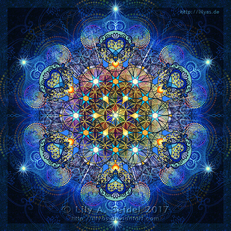 Flower of Life Lotus by Lilyas on DeviantArt