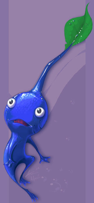Blue Pikmin by deadlyflume on DeviantArt