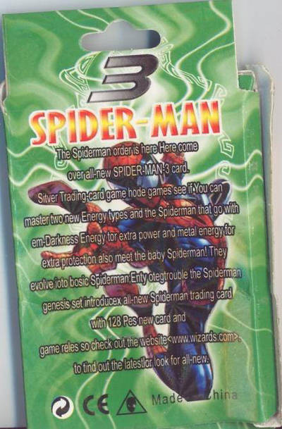 Spider-Man 3 description : r/engrish