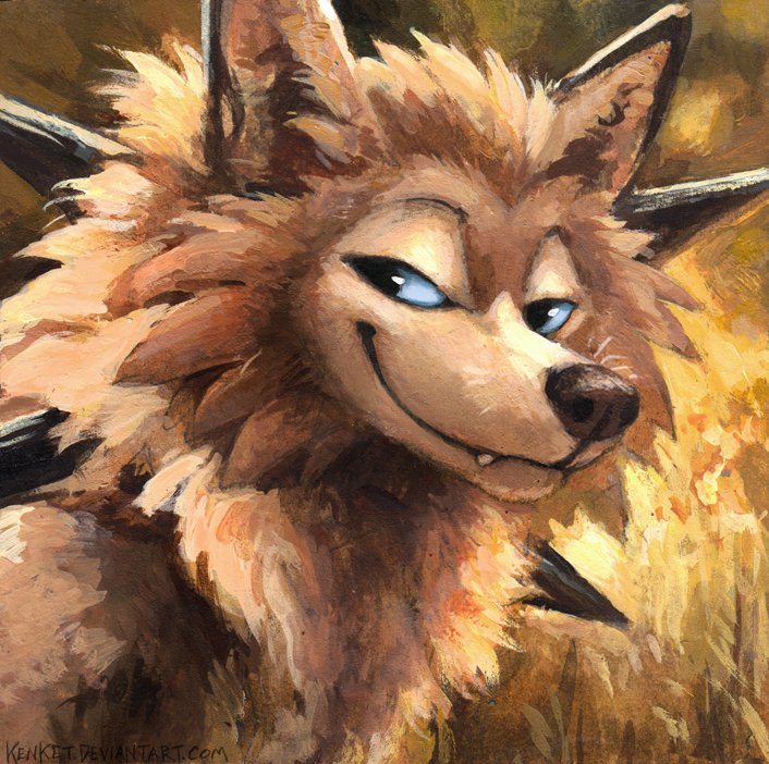 Midday Lycanroc by kenket on DeviantArt